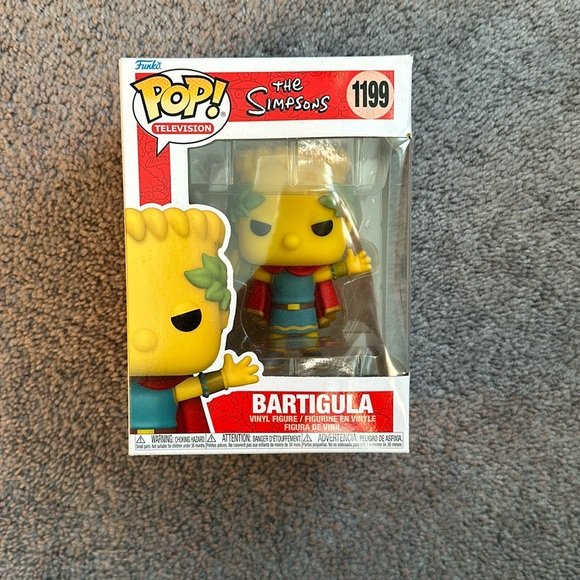 Funko | Toys | Bart Simpson Funko Pop Of Roman Empire Collection | Poshmark